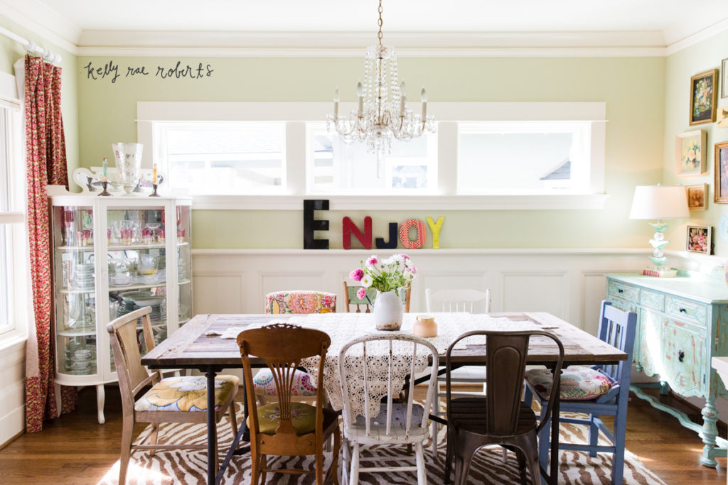 Home Tour: Dining Room! - Kelly Rae Roberts