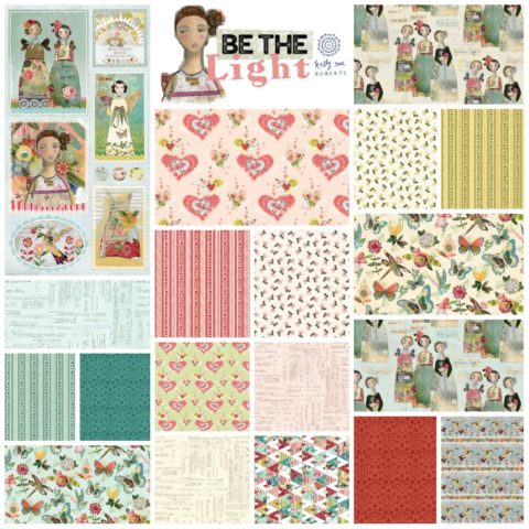NEW Fabric Collection: Be The Light - Kelly Rae Roberts